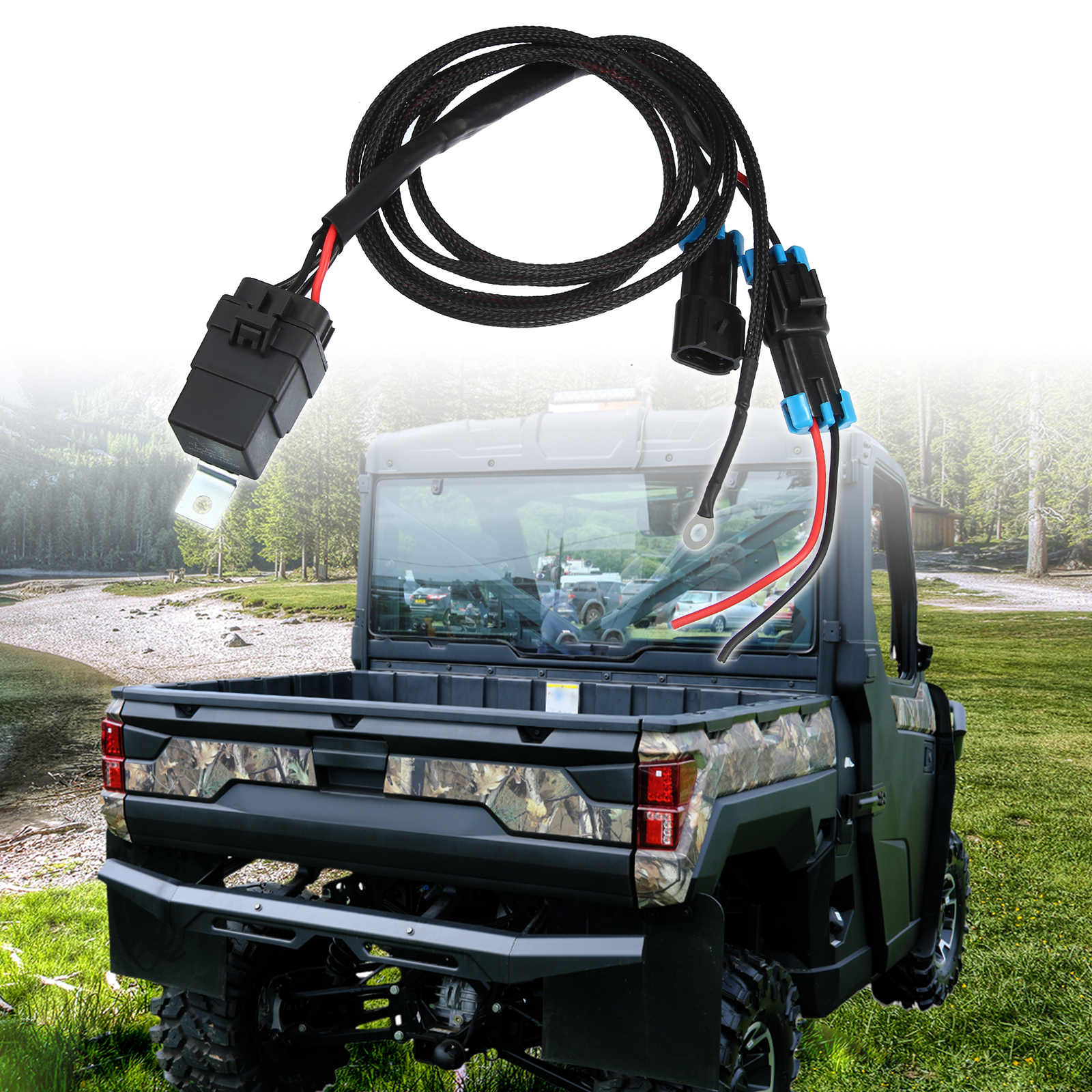 Reverse Light Harness for Polaris for Ranger 1000 / XP 1000 Premium 3 ...