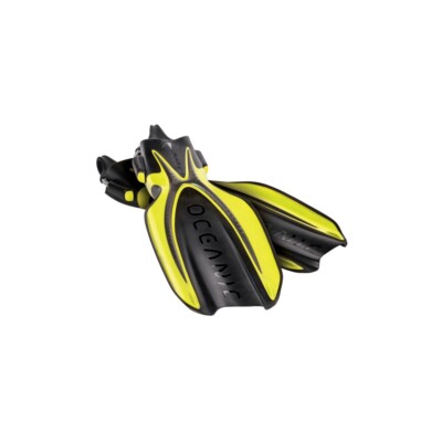 Oceanic Manta Ray Open Heel Dive Fins (X-Large, Yellow / Black) | eBay