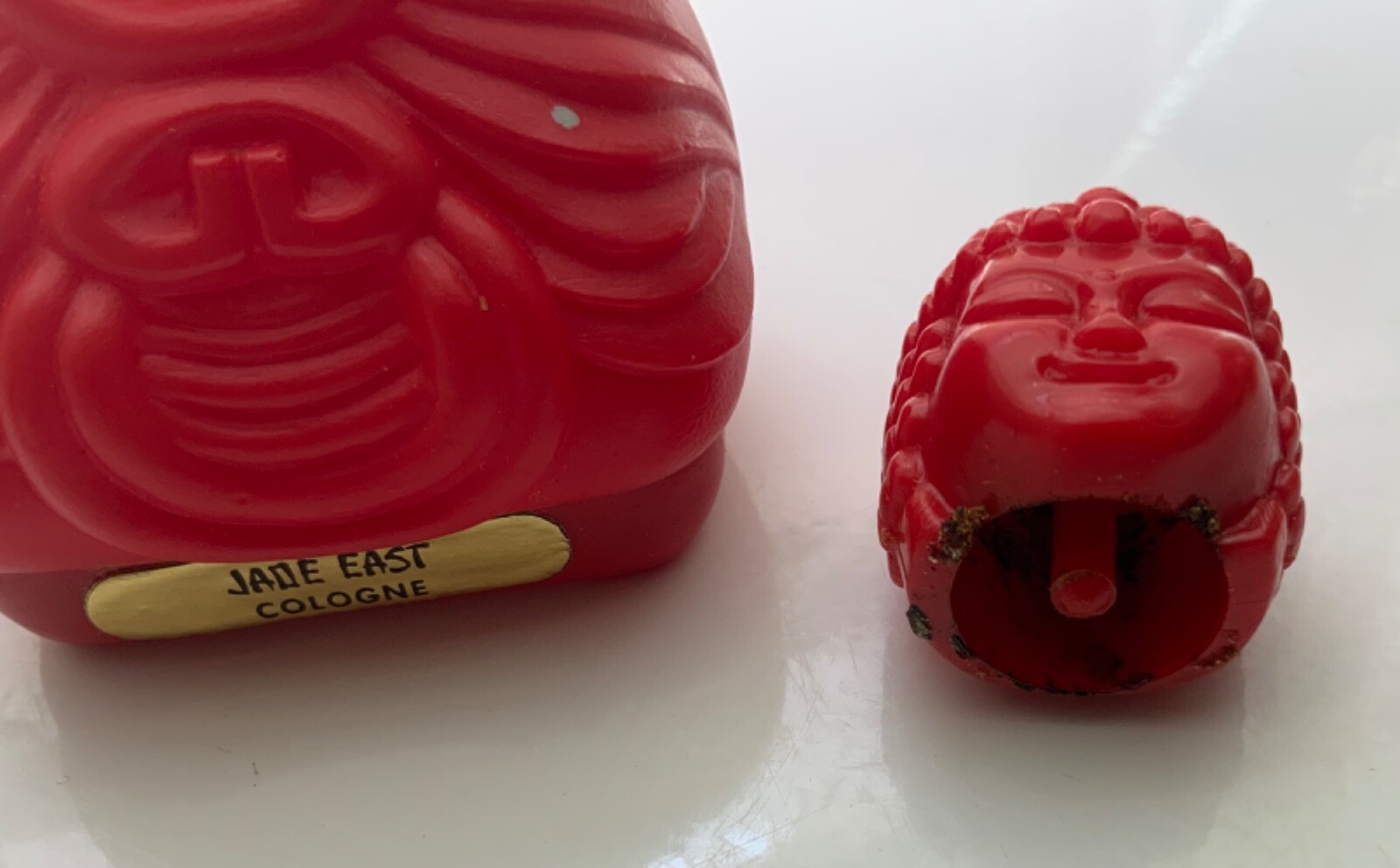 Jade East Cologne Swank, inc. 1960s VINTAGE RARE & fab Red Buddha ...