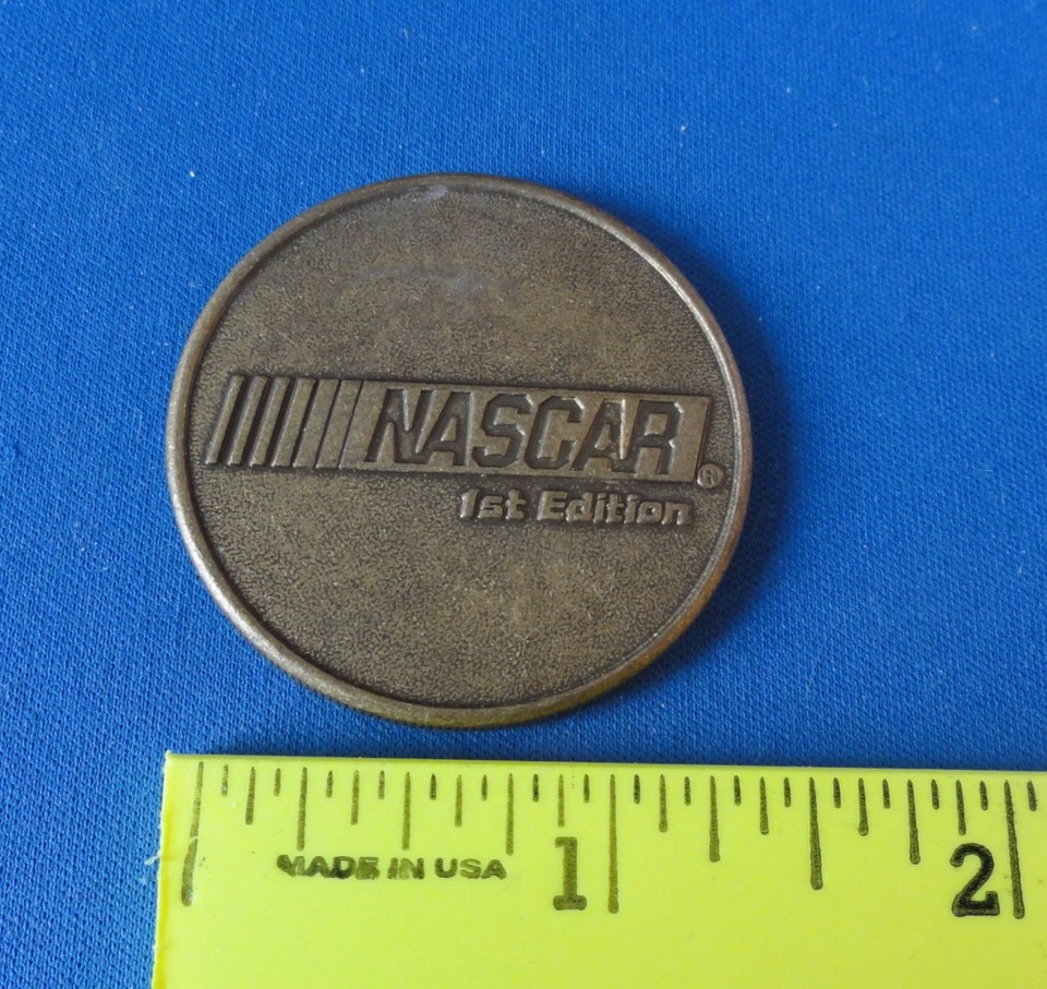NASCAR Challenge Coin - 1st Edition - Collectors Series - NASCAR ...