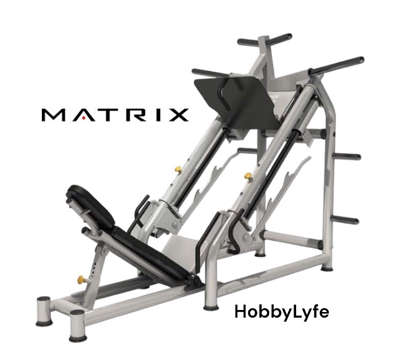 Matrix Magnum 45 Degree Plate Loaded Linear Leg Press | eBay