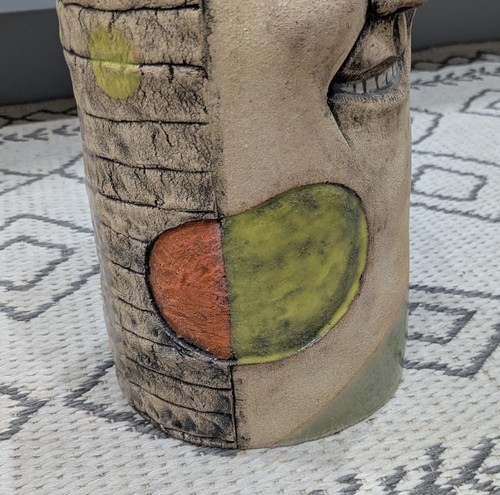 Gina Tibbot 13” Tall Ceramic Jar In T1 Sculptural Clay | eBay