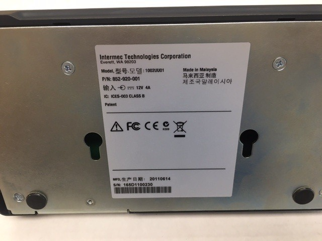 Intermec CK70 CK3 Dual Charging Cradle Dock w/ power supply (852-920 ...