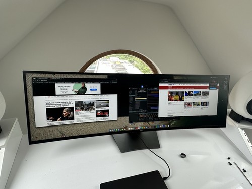 Dell U4919DW 49" Curved LED HD Monitor - Black 5397184092484 | eBay UK