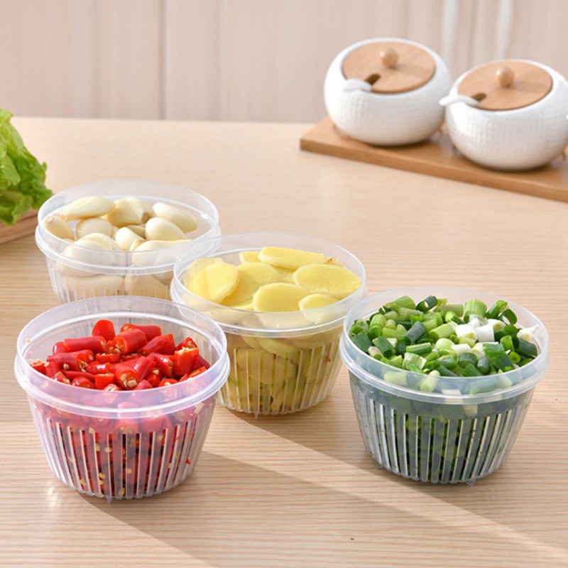 Onion Ginger Storage Container Garlic Fresh-keeping Box Food ...