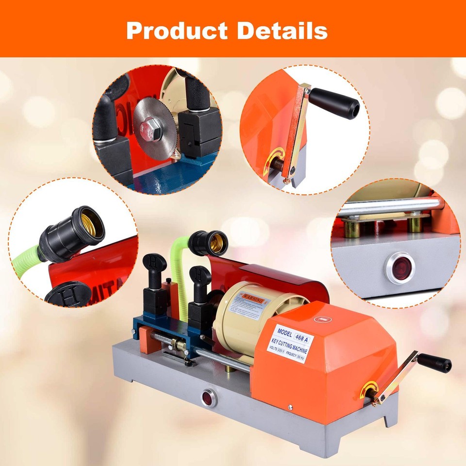 Key Cutting duplicating Machine Cutter Car Key Copier Locksmith Tools ...