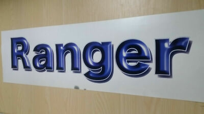 BAILEY Ranger Series 5 Caravan Decal Printed Blue 540mm x 110mm Free ...