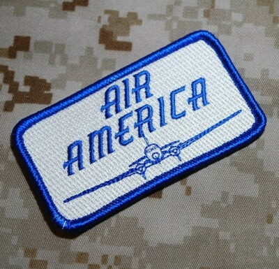 NAM CIA SPECIAL OPERATIONS FLIGHT SERVICES AIR AMERICA Iron-on 3.5" DC ...