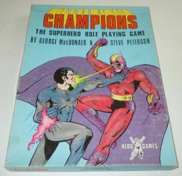 Champions Role Playing Game Hero Games RPG 2nd Edition Revised ...