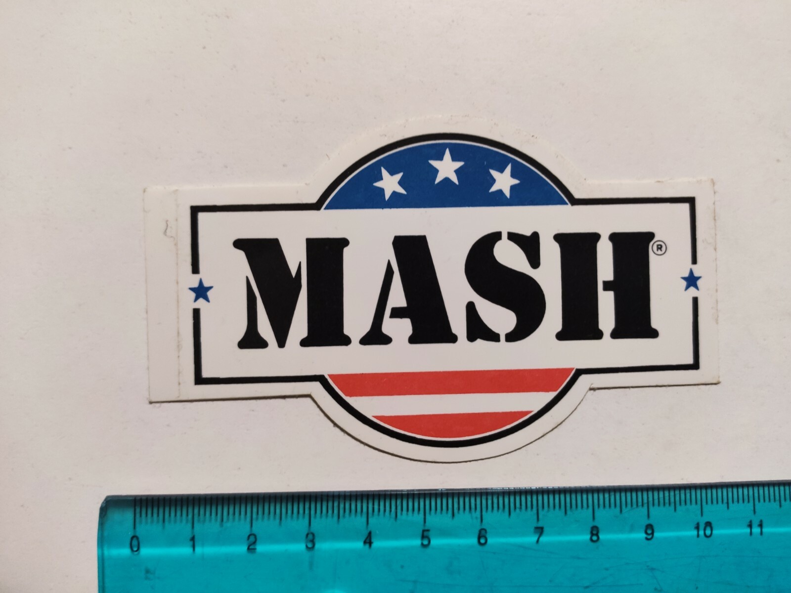 Adhesive Mash Denim Jeans Sticker Autocollant Aufkleber 80s | eBay
