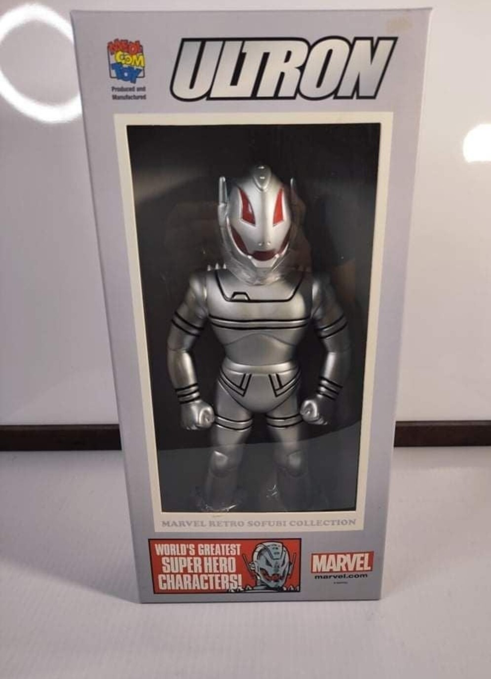 MEDICOM Marvel Comics Retro 10" Ultron Sofubi Collection Figure for ...