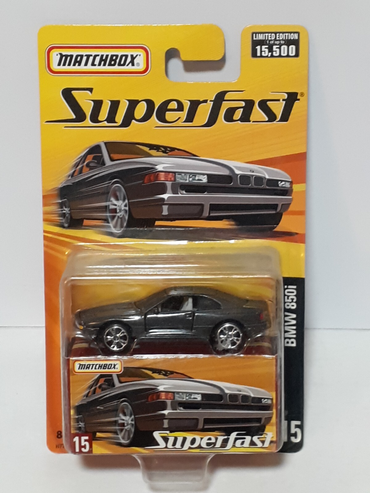 Matchbox Superfast # 15 BMW 850i Gray Limited Edition NIP. | eBay