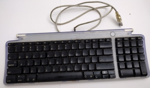 Apple USB Keyboard for Clear Purple iMac Power Mac G3 G4 Cube G5 Pro ...