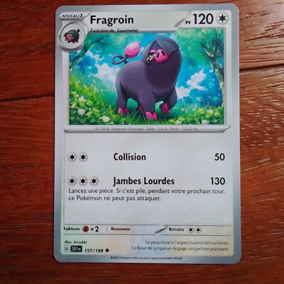 Carte Pokémon Fragroin 157/198 EV1 Ecarlate et Violet fr neuf | eBay