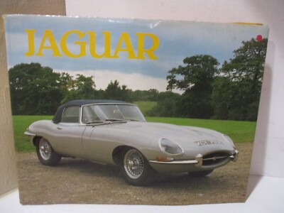 1983 Jaguar Car Book Exeter Fully Illustrated Classic Cars--XKE-D Type ...