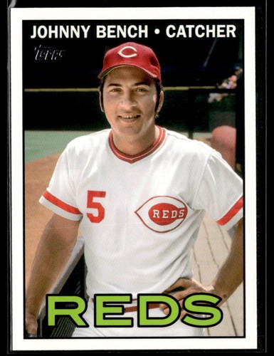 2021 Topps Update #CNW-7 Johnny Bench Topps Cards That Never Were Card ...