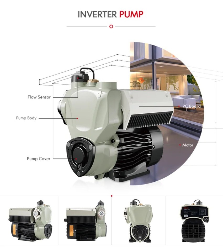 Constant Pressure Frequency Conversion Water Pump Automatic Booster ...