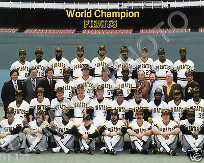 1979 PITTSBURGH PIRATES WORLD SERIES CHAMPS 8X10 TEAM PHOTO STARGELL ...