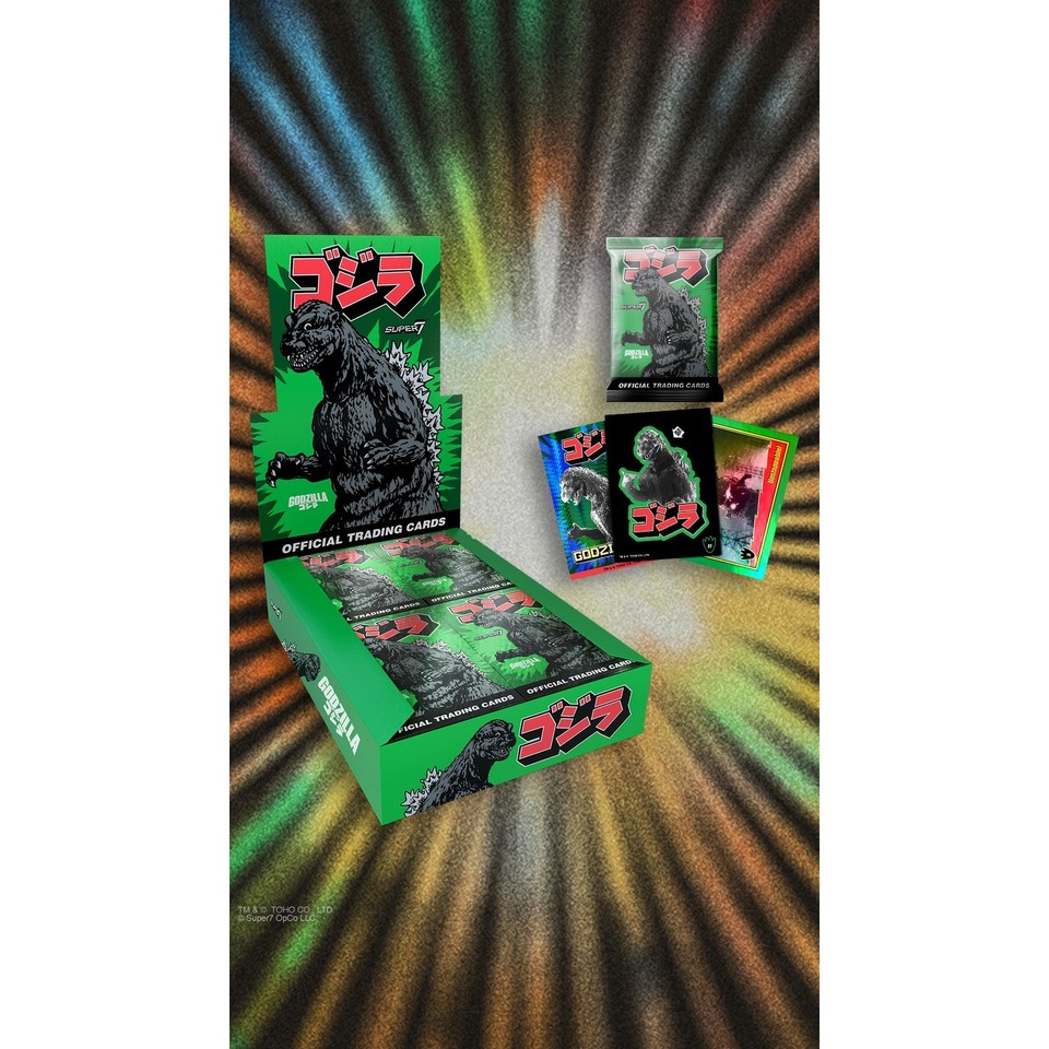 Godzilla Toho Foil Pack Trading Cards WV1 Showa - 24 packs per box | eBay
