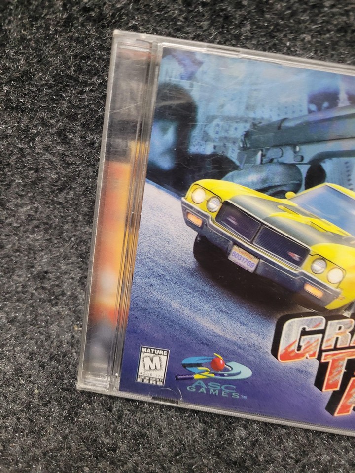 Vintage Grand Theft Auto PC CD-ROM Video Game ASC Games 1997 Complete ...