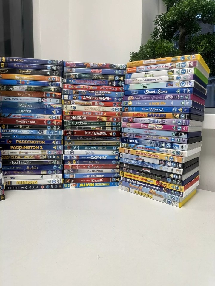 25 Kids Dvds Bundle Joblot Carboot Movies Children’s Toddler baby | eBay UK