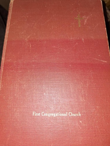Pilgrim Hymnal 9th Printing- The Pilgrim Press Boston - Hard Cover ...