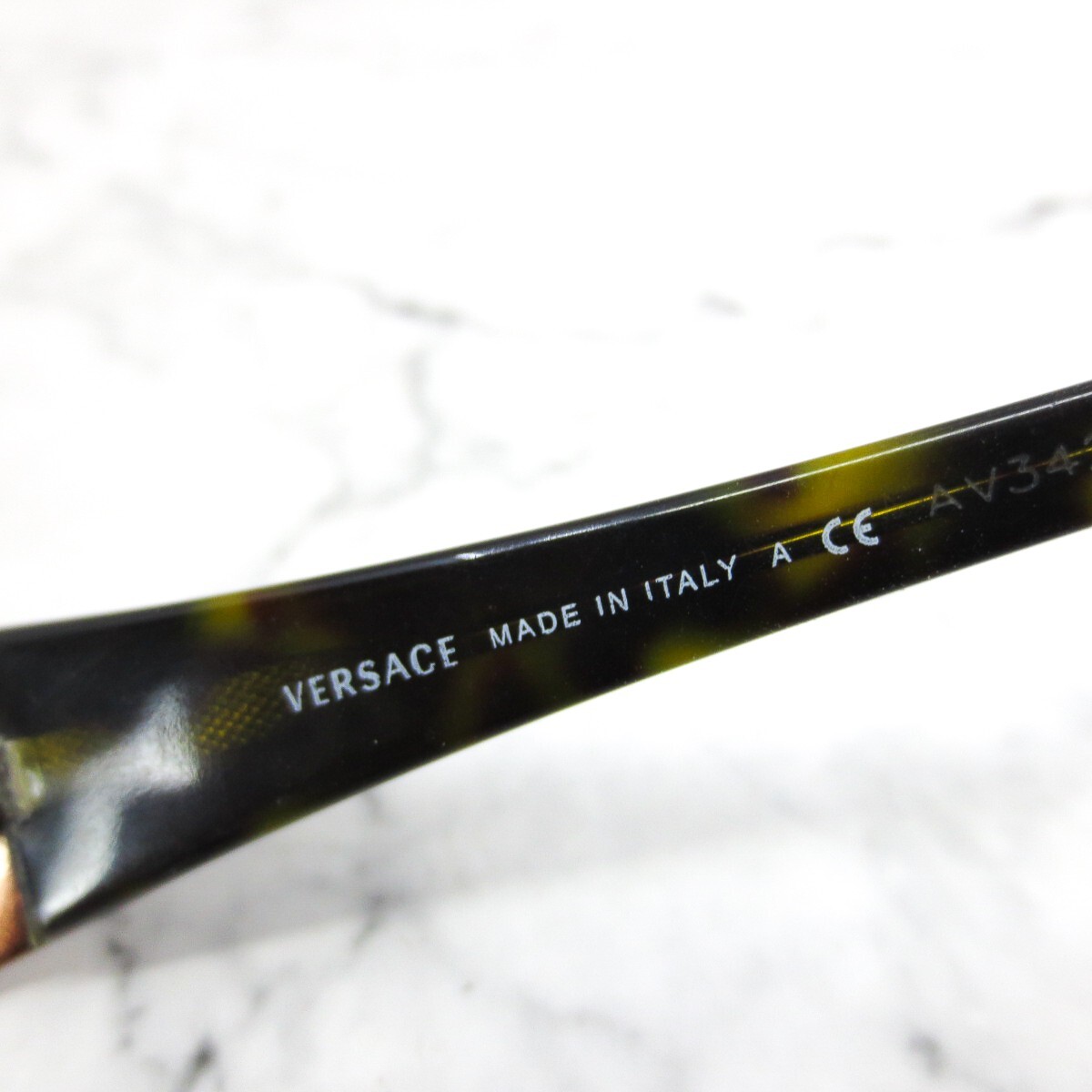 Versace Mod.1142-B 1045 Eyeglasses Gold Tortoise Full Rim Rectangular ...