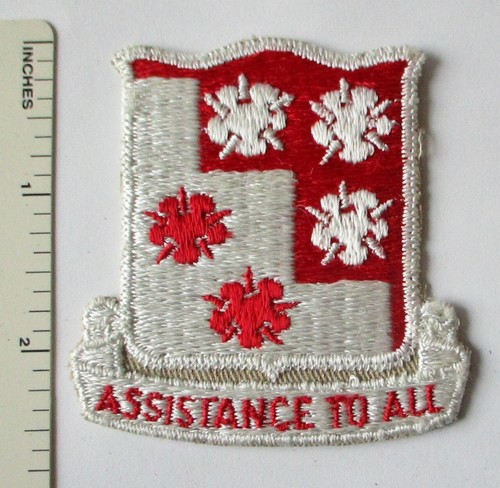 1960s Vintage 168th ENGINEER BATTALION US ARMY Pocket PATCH Cut Edge ...