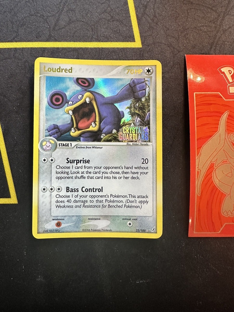 Pokemon Loudred Card