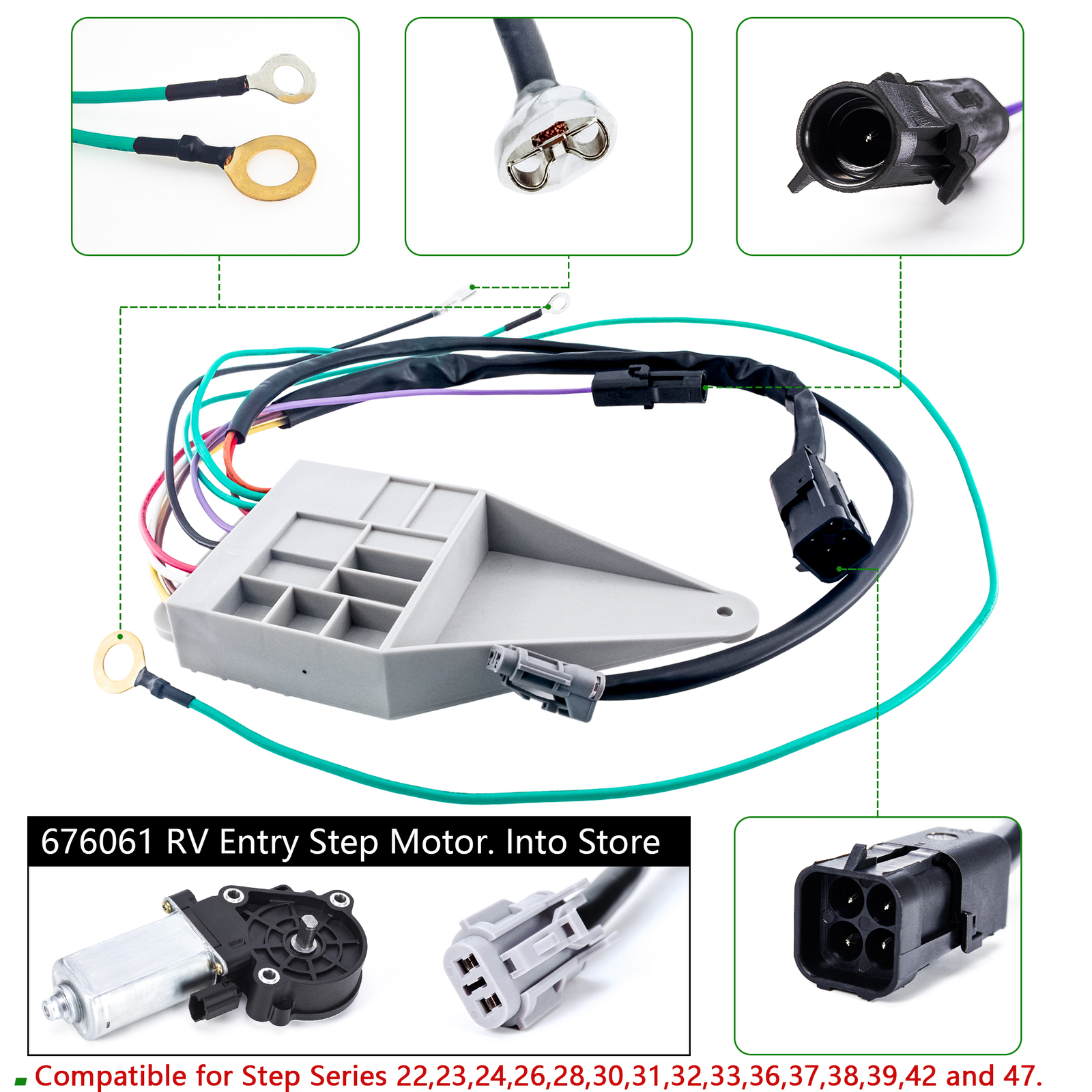 For Lippert Kwikee Automatic IMGL/9510 Electric RV Step Control Unit ...