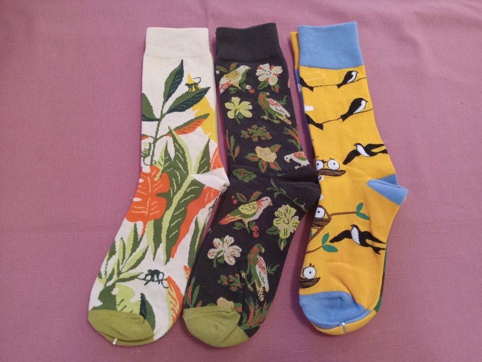 3-Pack Women's & Girl's Novelty Socks New WO Tags-Assorted Themes-Fast ...