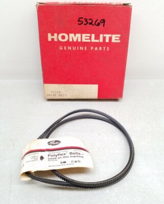 53269 Homelite Genuine Parts - Drive Belt - 5M690 8902-0690 - Free ...