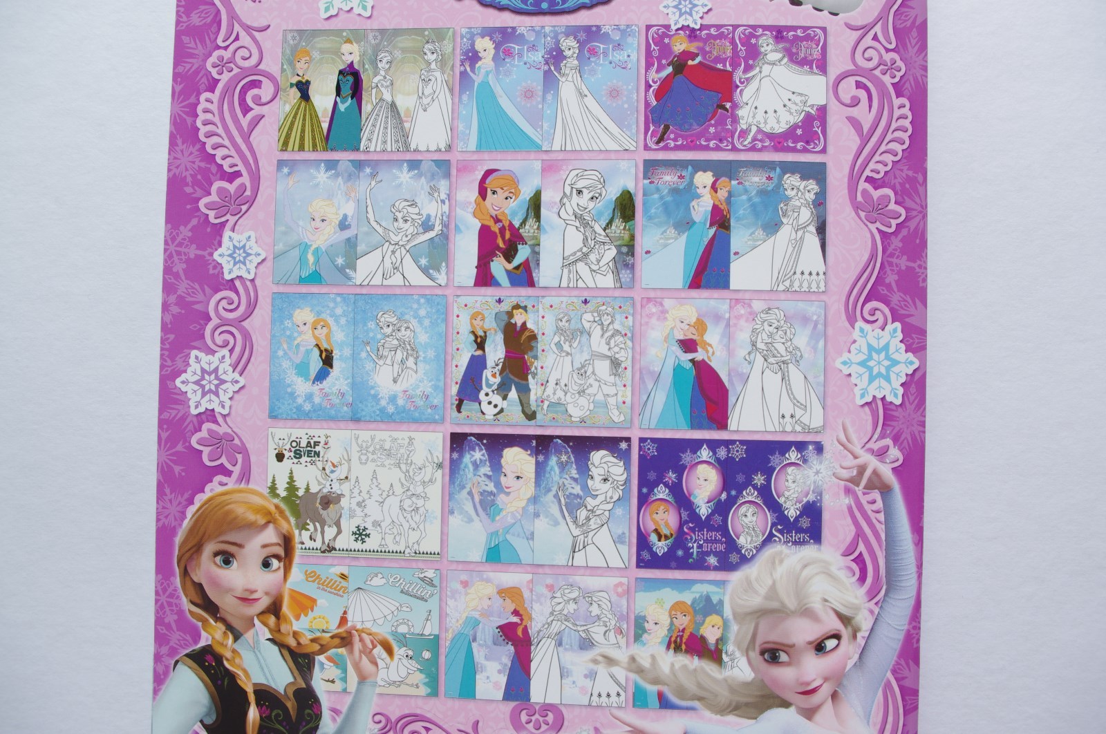 Disney Princess Coloring Book "Fronzen" for Kids, Crayon Elsa, Anna | eBay