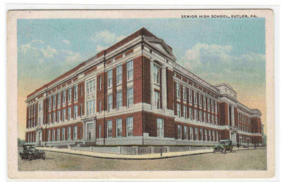 Senior High School Butler Pennsylvania 1920c postcard | eBay