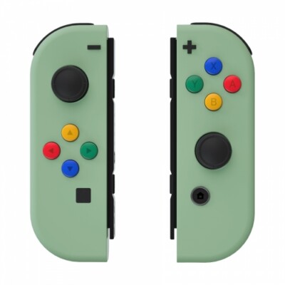 Nintendo Switch Custom Joycons Soft Touch Matcha Green Joy-Con ...