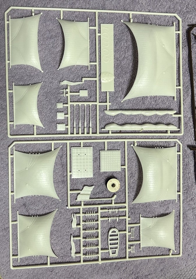 1967 PYRO Model Kit GOUDA Ship Dutch MAN-O-WAR B212-400 Unassembled ...