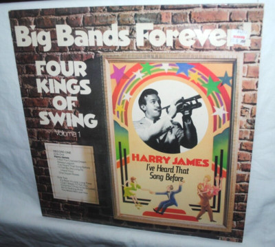 Harry James, Kay Kyser, BIG BANDS FOREVER, LP record, EX, Vista / Realm ...
