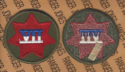 US Army 7th VII CORPS dress uniform patch m/e | eBay