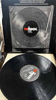 Various - The 98 Rock. Album Volume II - Used Vinyl Record w/ light ...
