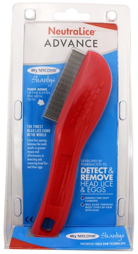 Neutralice ADVANCE M3 Nit Comb for Nits and Head Lice ::3 Rows ...