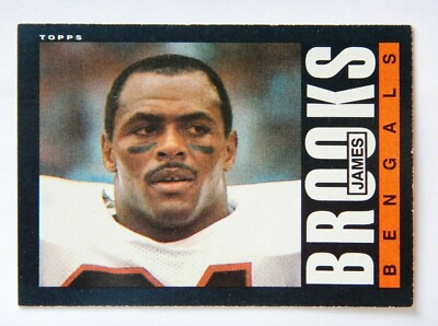 James Brooks 1985 Topps #213 Football Card (Cincinnati Bengals) VG | eBay