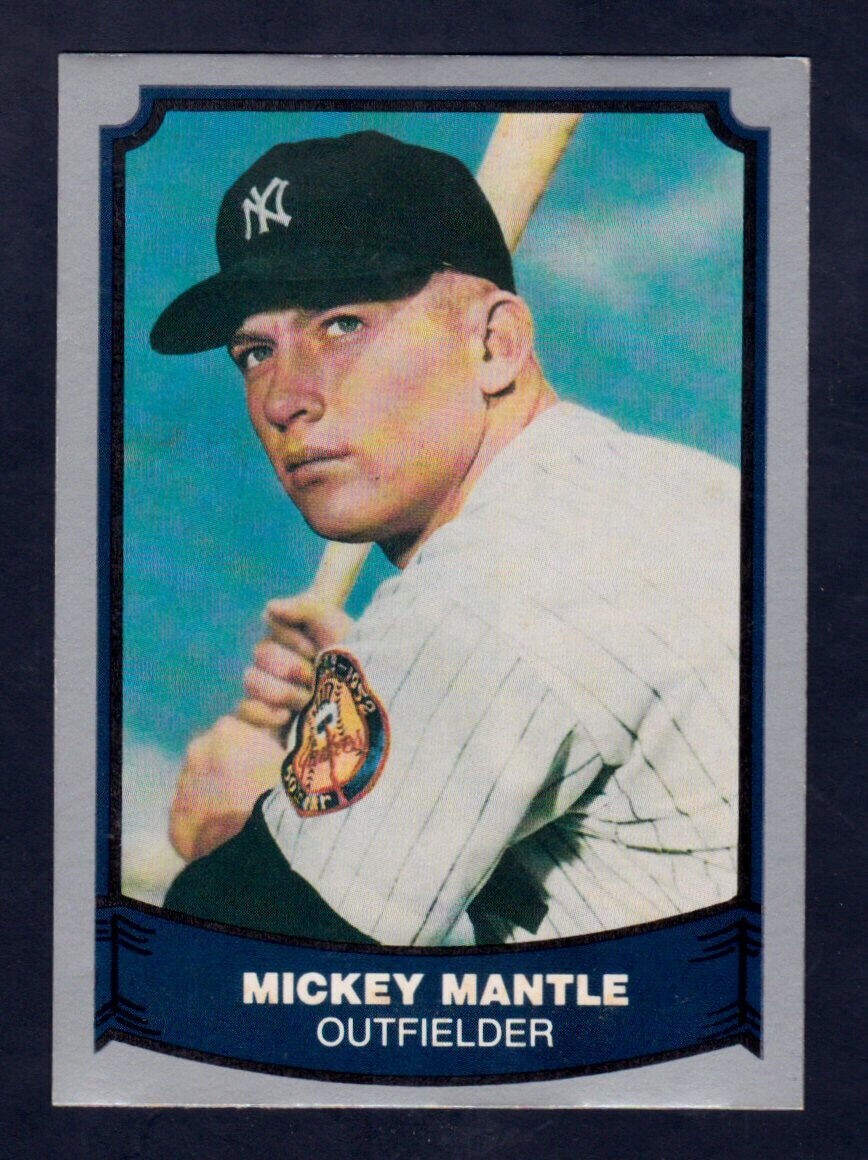 Mickey Mantle Yankees 1988 Pacific Baseball Legends #7 "Everyone needs ...