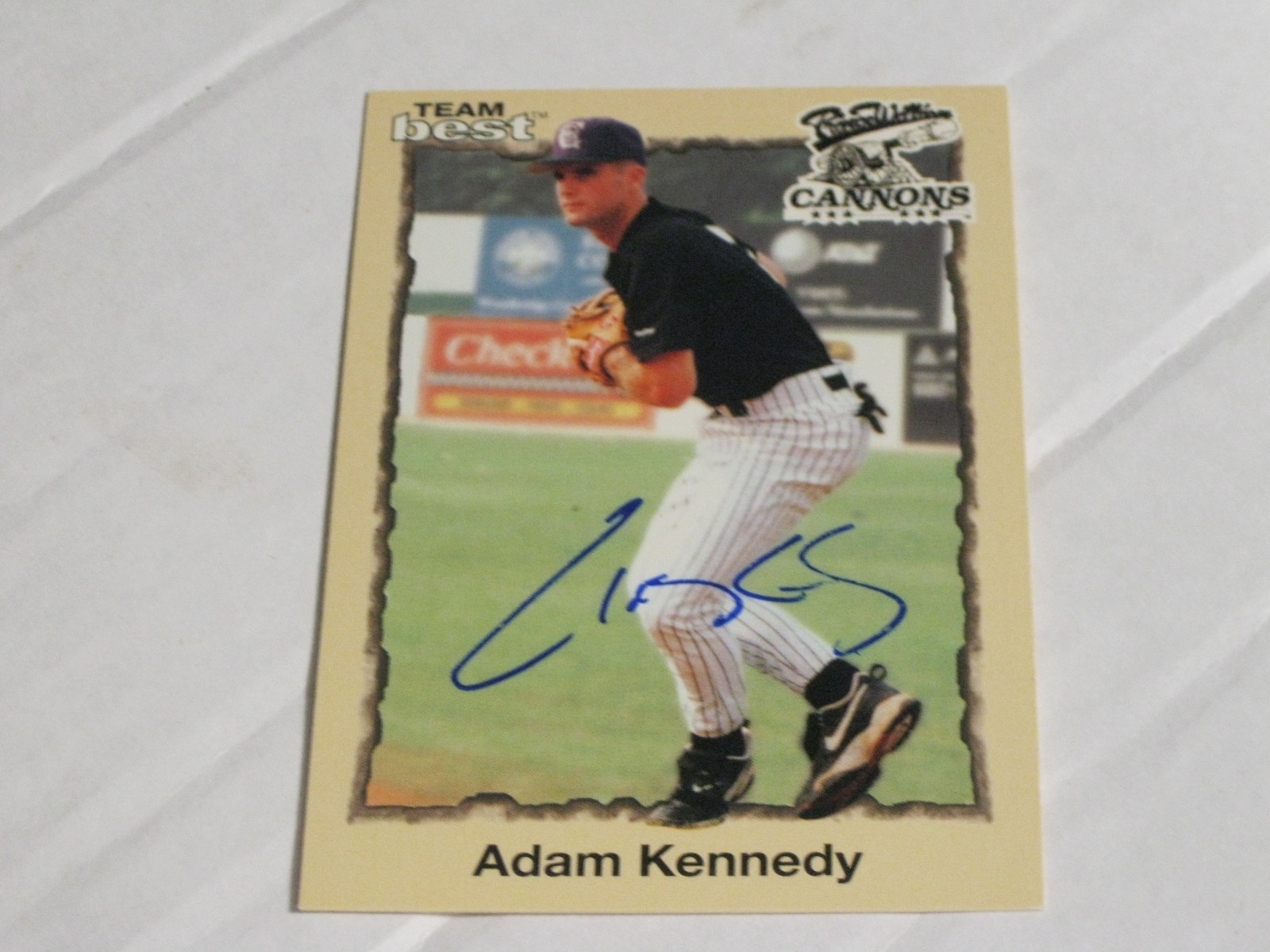 Adam Kennedy Autographed Baseball Card | eBay
