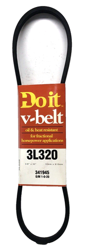 Do It Best 3L320 A-Pulley V-Belt, 3/8”x32”, new | eBay