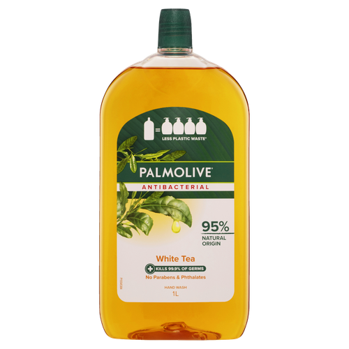 Palmolive Antibacterial Hand Wash Refill 1 Litre - White Tea Extract 0% ...