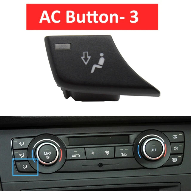 BMW Air Conditioner aircon Button 1 3 X1 X3 E81 E82 E87 E88 E90 E91 E92 ...