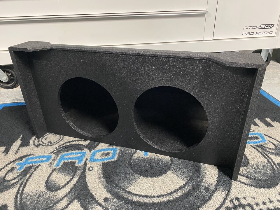 2007-25 Jeep Wrangler JKU/JLU Custom Subwoofer Box W/AmpRack/Grill No ...