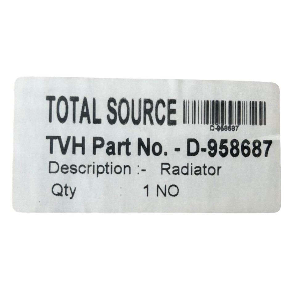 TotalSource, 4793438, Radiator 9370120100 | eBay