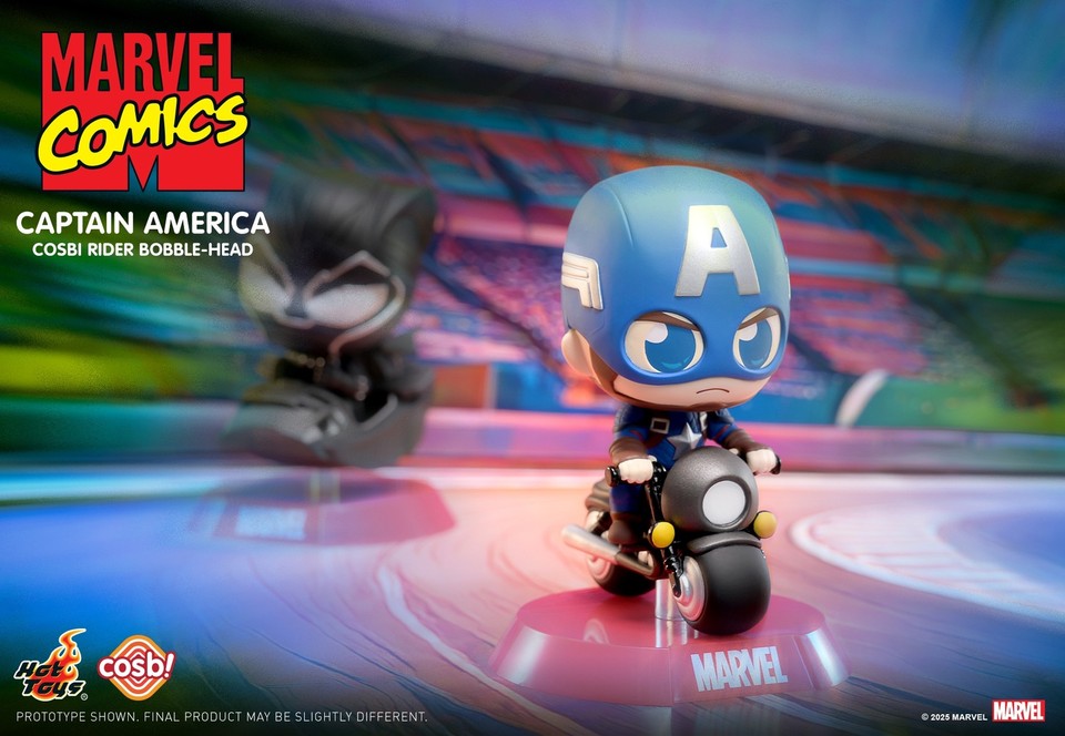 Hot Toys Marvel Comics - Marvel Cosbi Rider Bobble-Head Collection (Set ...