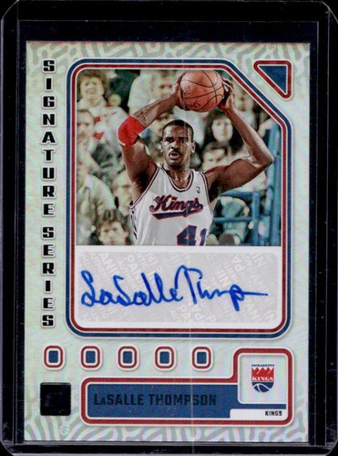 2023-24 Panini Donruss LaSalle Thompson Signature Series Auto #SS-LAS ...